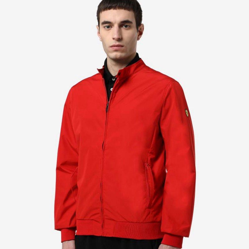 SCUDERIA FERRARI Red T3 Lami-Tech Jacket, Men's Fashion, Coats, Jackets ...