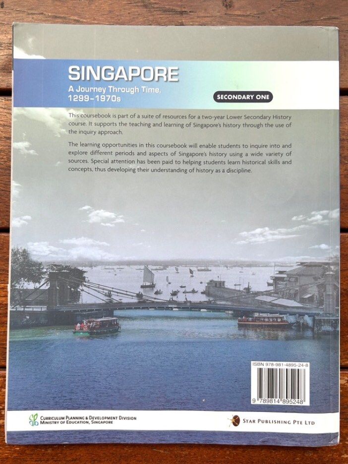 Sec 1 Singapore History - A Journey Through Time 1299-1970s, Hobbies ...