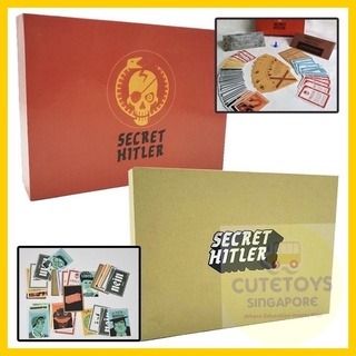 Secret Hitler - Dramatic Board Game Of Political Intrigue And Betrayal ...