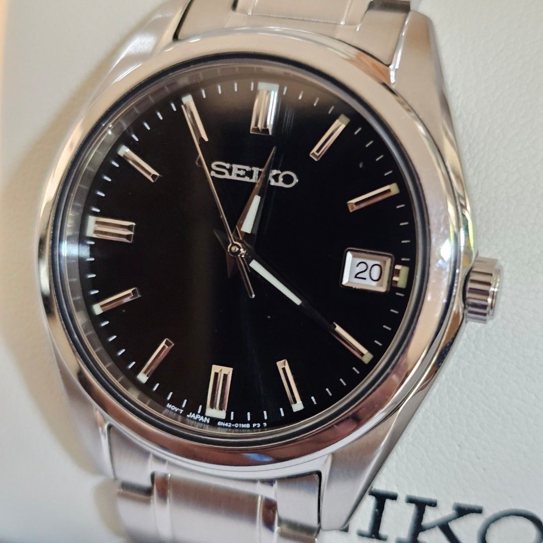 Seiko SUR319 Sapphire Crystal, Men's Fashion, Watches & Accessories ...