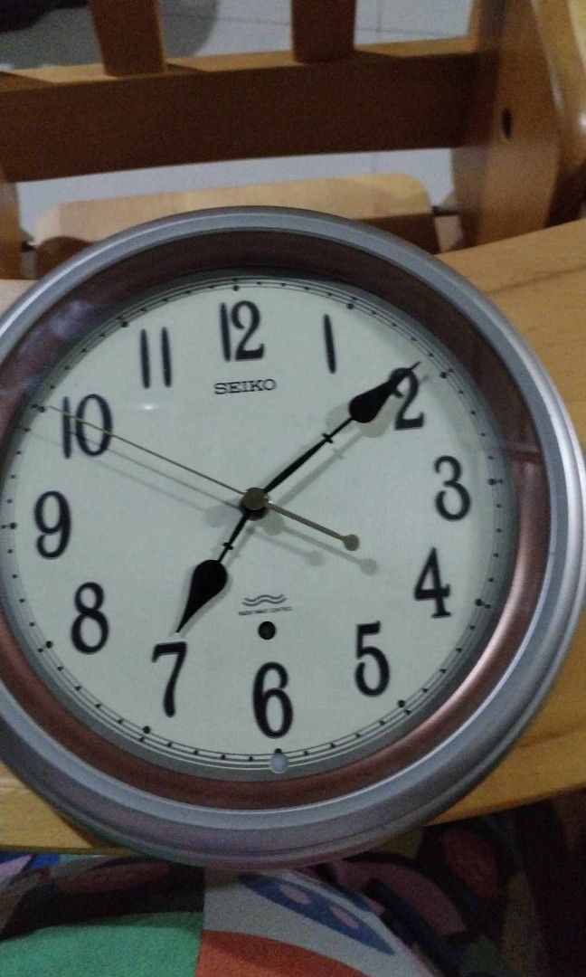 SEIKO WALLCLOCK JAPAN, Furniture & Home Living, Home Decor, Clocks on Carousell