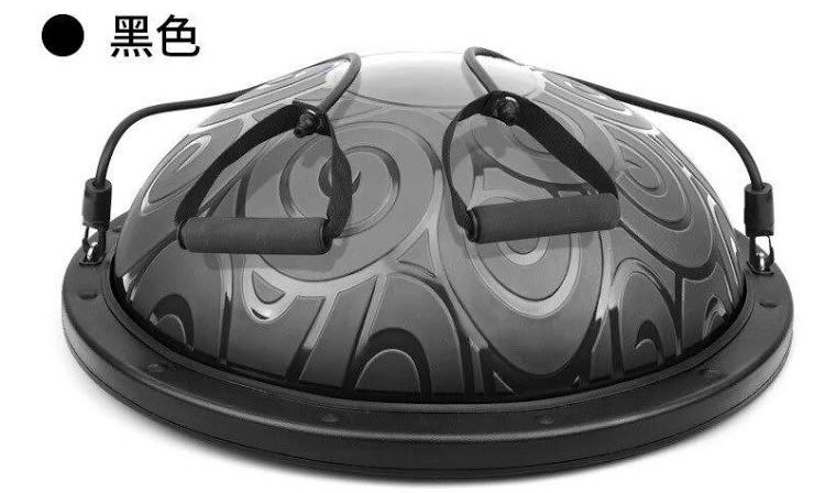 Semi circle balance ball with bands #bosuball, Sports Equipment ...