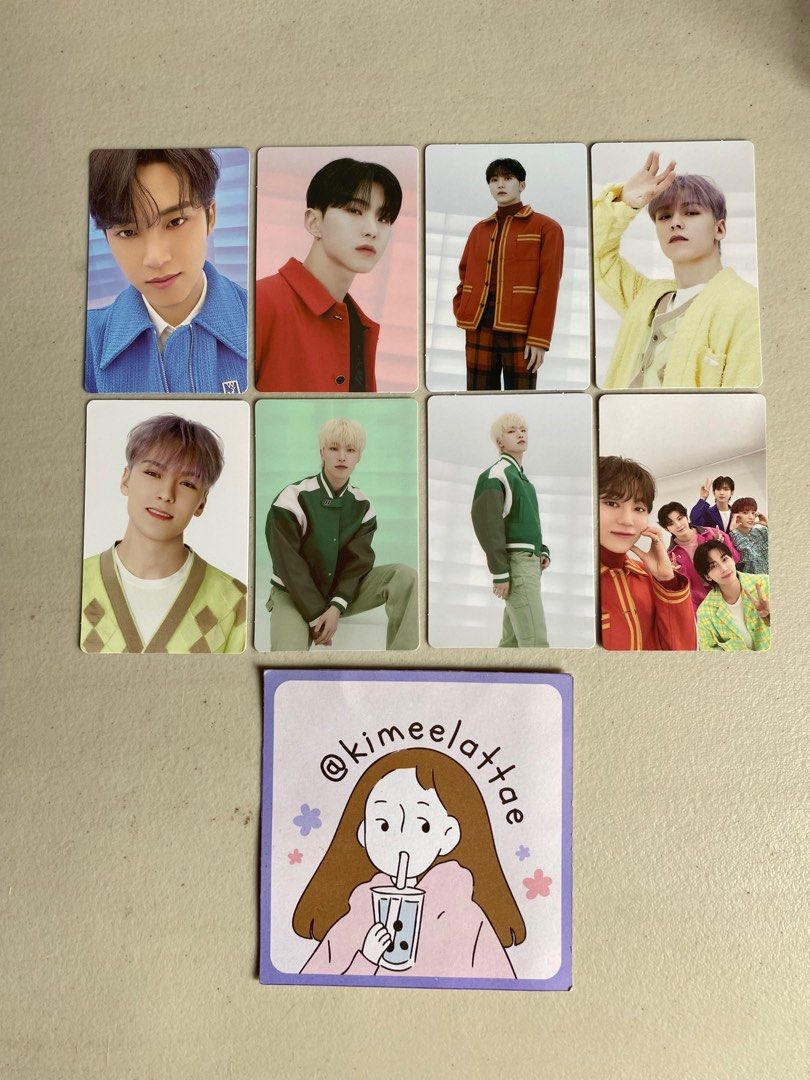 SEVENTEEN SVT FOLLOW TOUR TRADING CARD SET WITH MINGYU SPECIAL CARD, Hobbies & Toys, Memorabilia ...