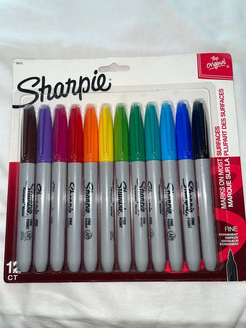 Sharpie Markers and water colour block, Hobbies & Toys, Stationery ...