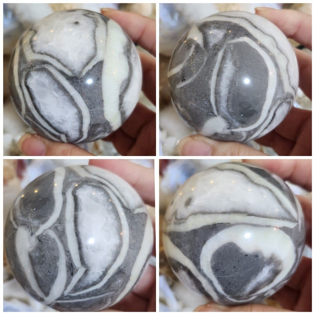 Shell Jasper Spheres, Hobbies & Toys, Memorabilia & Collectibles ...