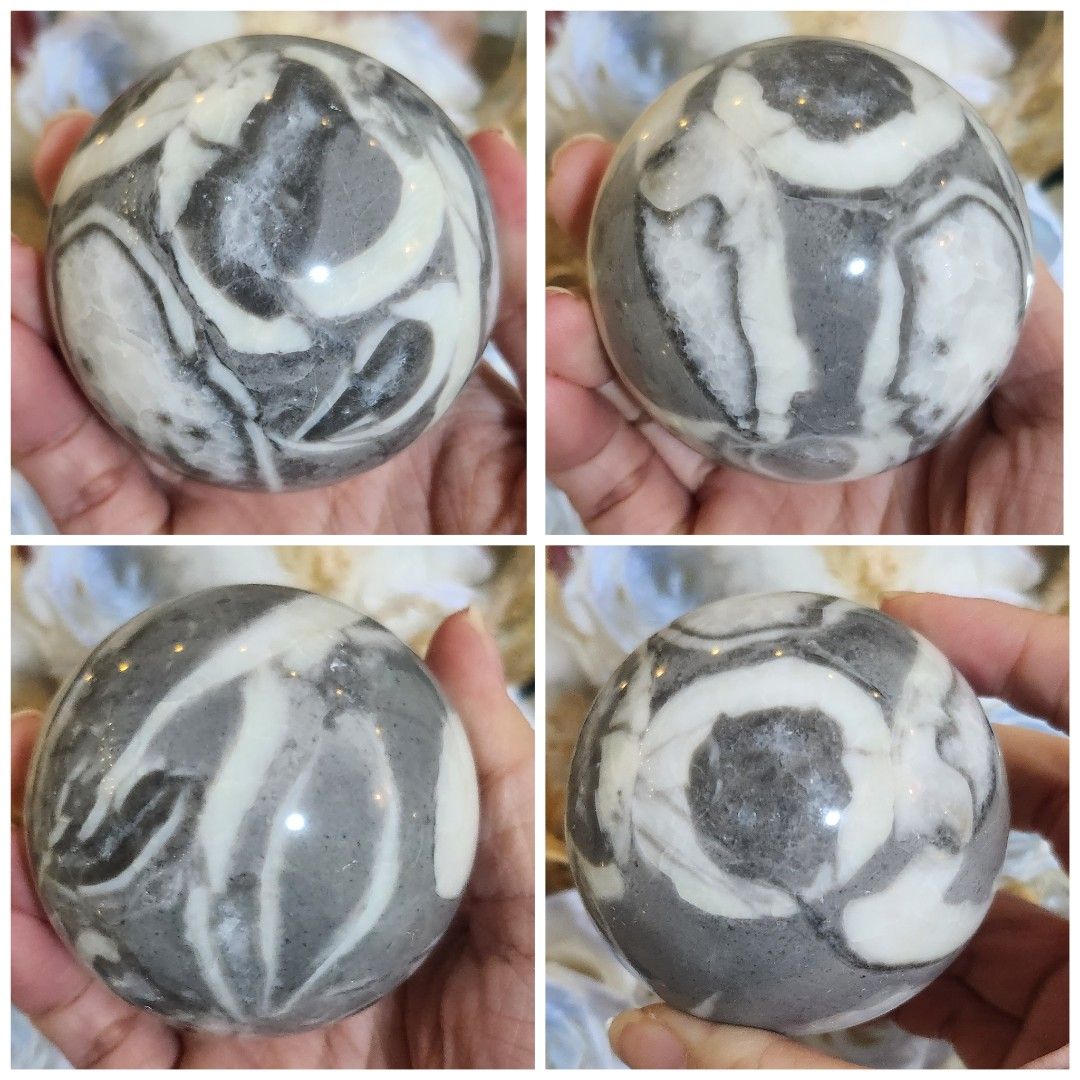 Shell Jasper Spheres, Hobbies & Toys, Memorabilia & Collectibles ...