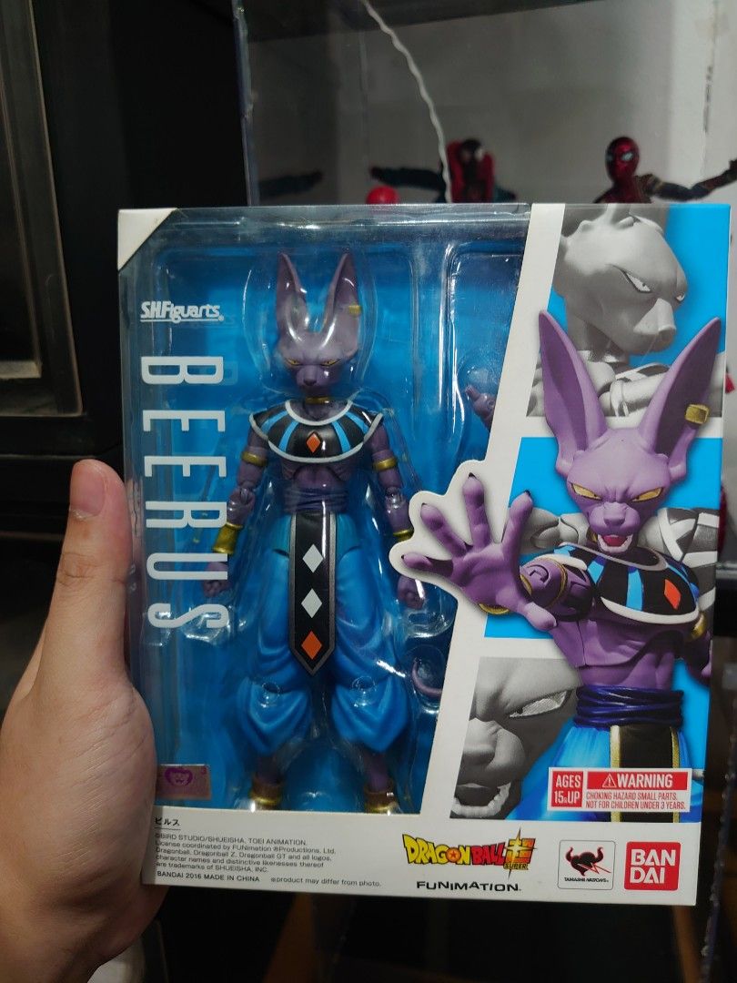 Shf Beerus and Whis set, Hobbies & Toys, Toys & Games on Carousell