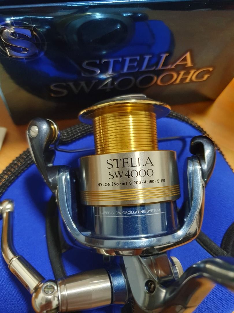 SHIMANO STELLA SW 4000 HG, Sports Equipment, Fishing on Carousell