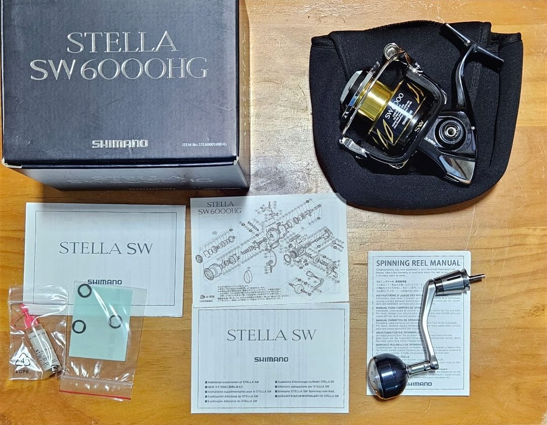 SHIMANO STELLA SW 6000 HG, Sports Equipment, Fishing on Carousell