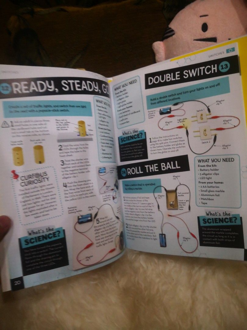 SHOCKING ELECTRICITY *Book & Science Experiment Kit, Hobbies & Toys ...