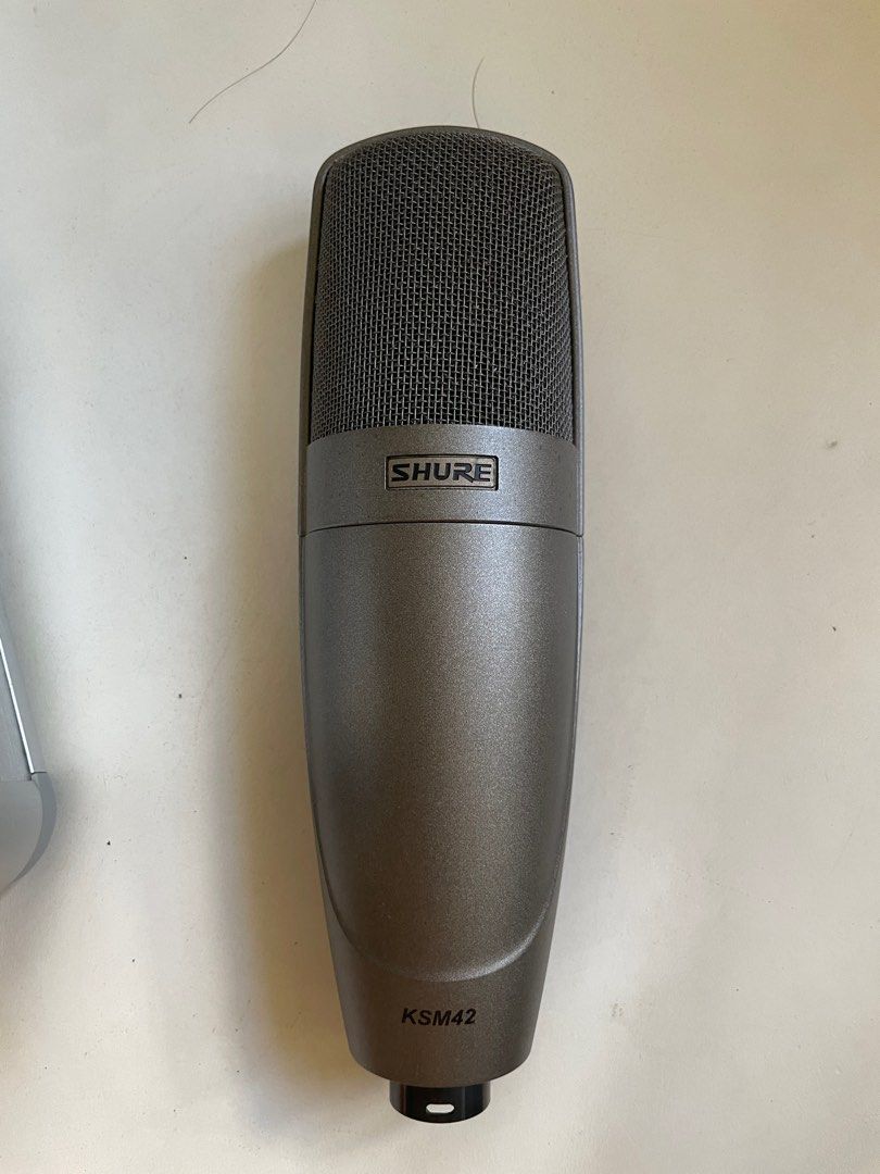 急放 Shure KSM42 Large Dual-Diaphragm Microphone, 音響器材, 咪高風/麥克風 - Carousell