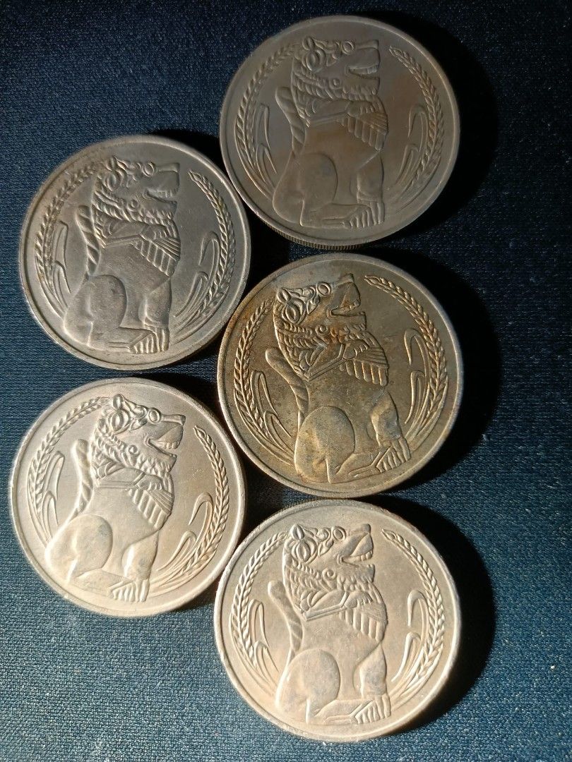 Singapore Merlion $1 One Dollar Coin First Series, Hobbies & Toys ...