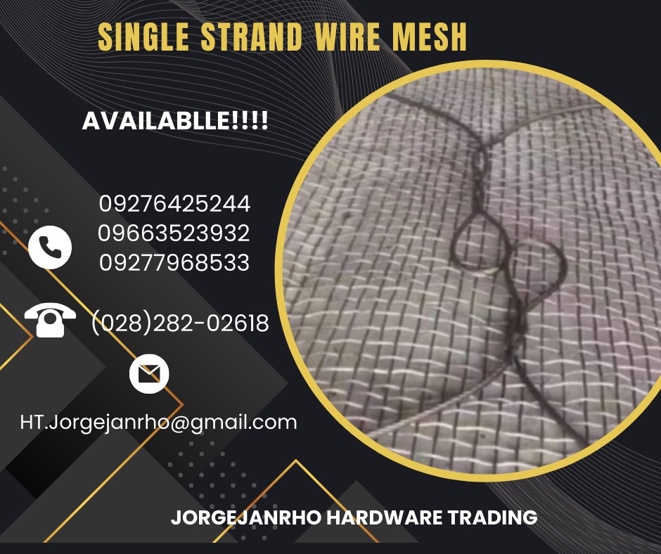 SINGLE STRAND WIRE MESH, Commercial & Industrial, Construction Tools ...
