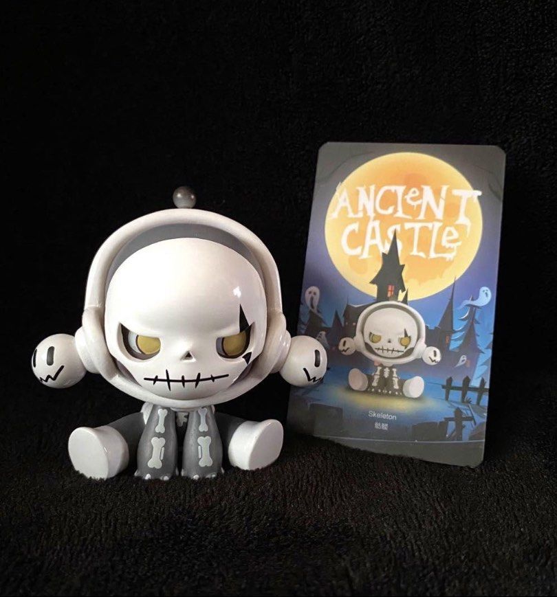 Skeleton Popmart Skullpanda Ancient Castle Blind Box / Halloween Decor ...