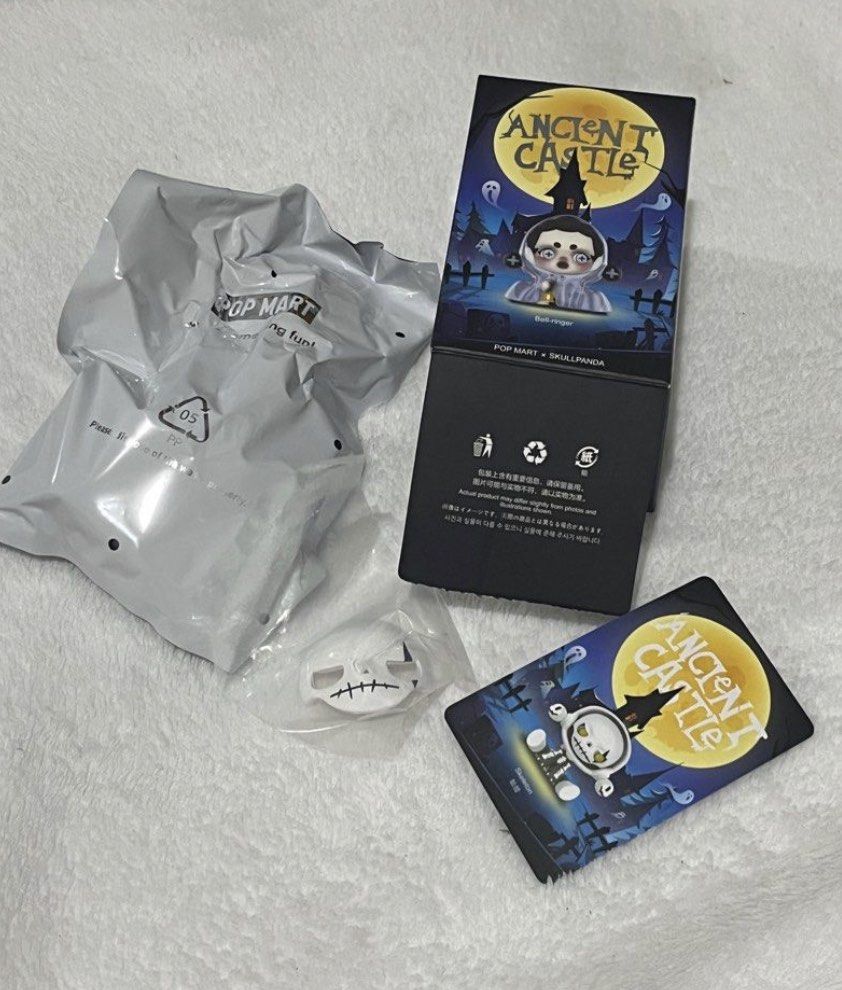 Skeleton Popmart Skullpanda Ancient Castle Blind Box / Halloween Decor ...