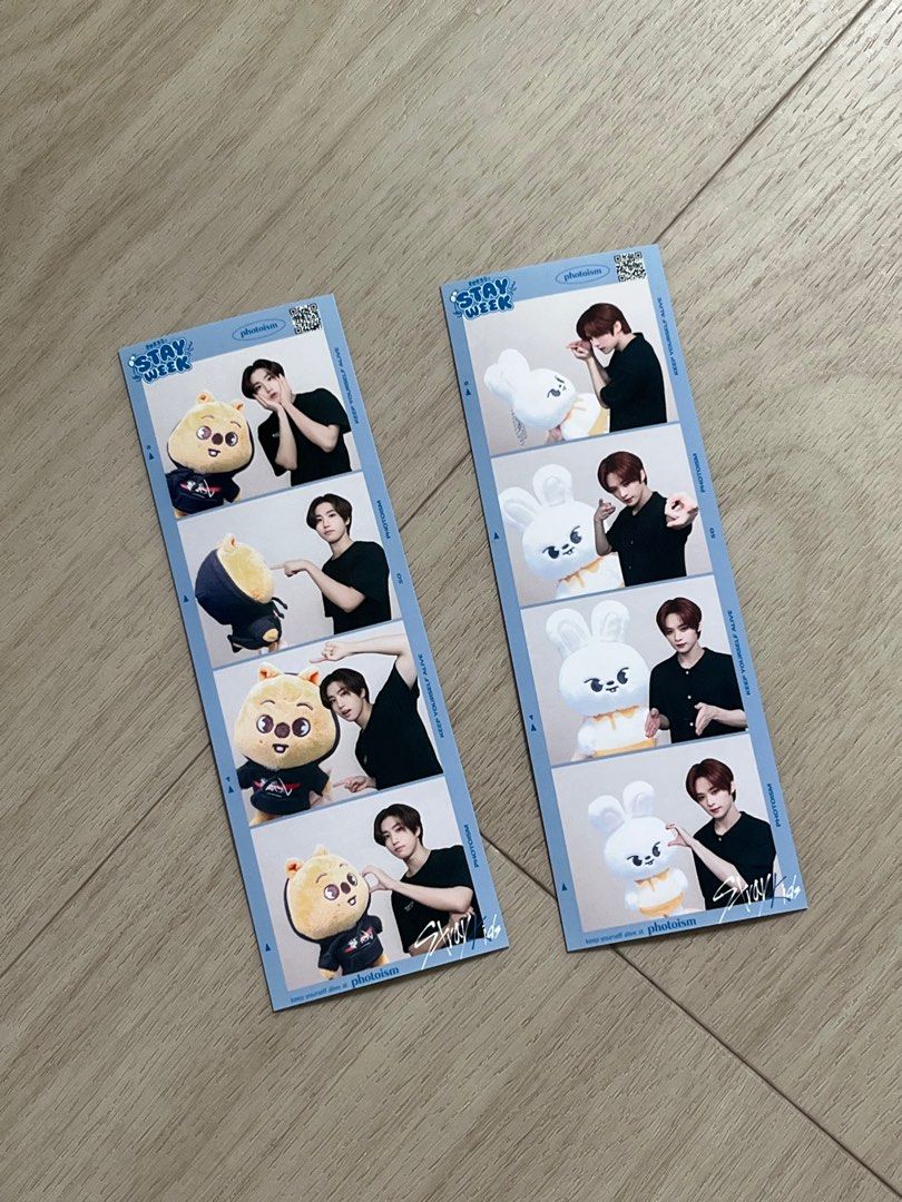 Skz stay week photoism 4 cut with skzoos on Carousell