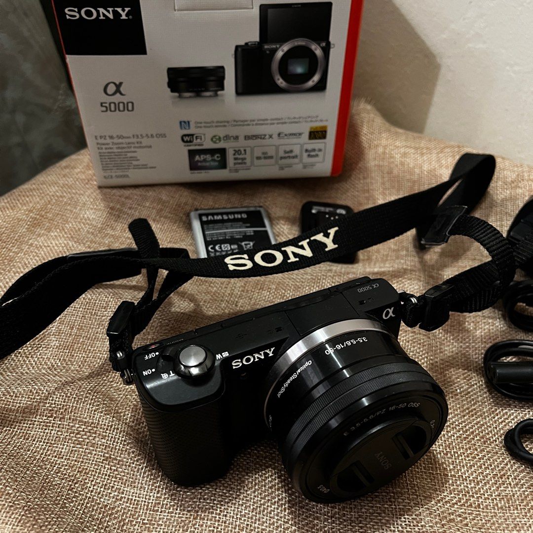 SONY Alpha A5000 mirrorless digital camera, Photography, Cameras on ...
