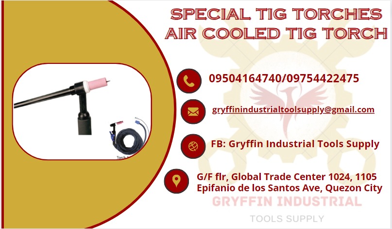 SPECIAL TIG TORCHES AIR COOLED TIG TORCH, Commercial & Industrial ...