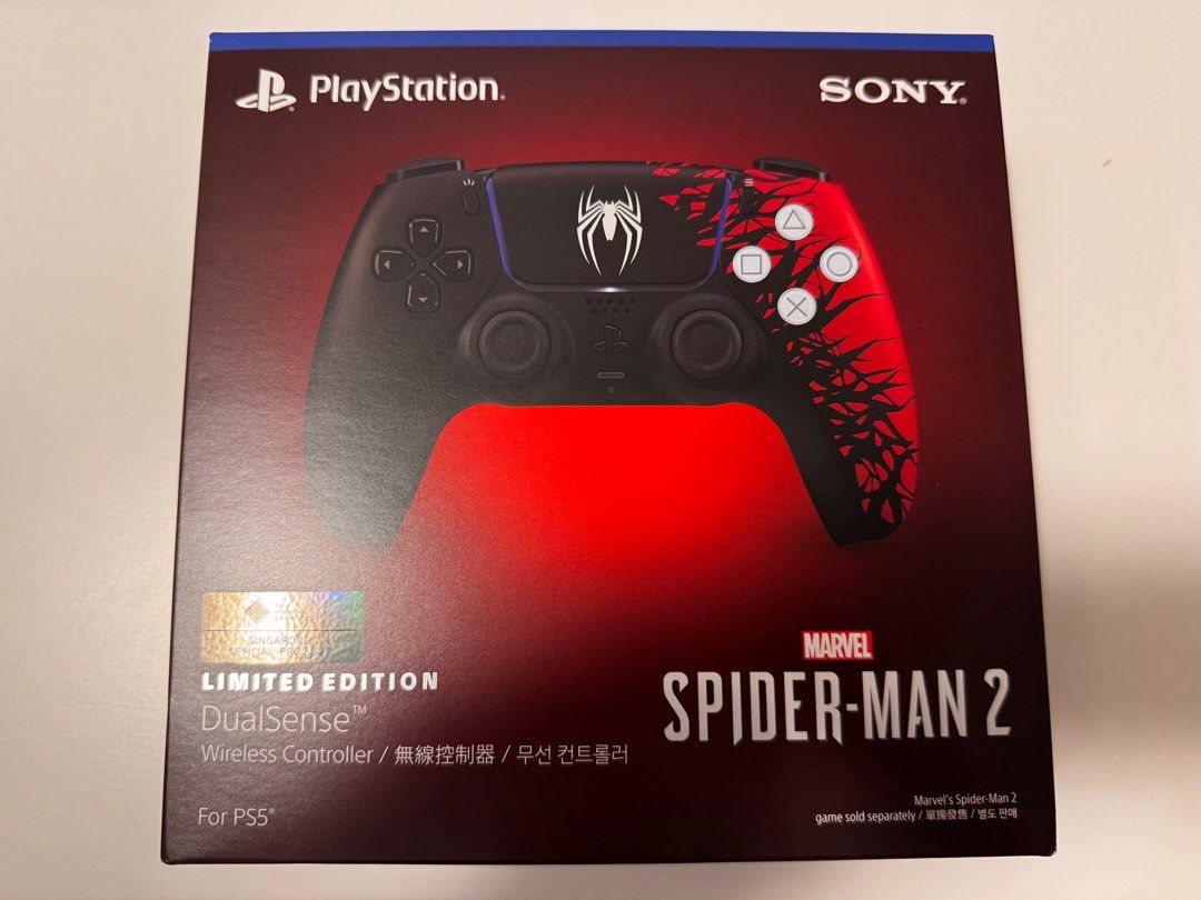 Spider-Man PS5 Controller, Video Gaming, Gaming Accessories ...