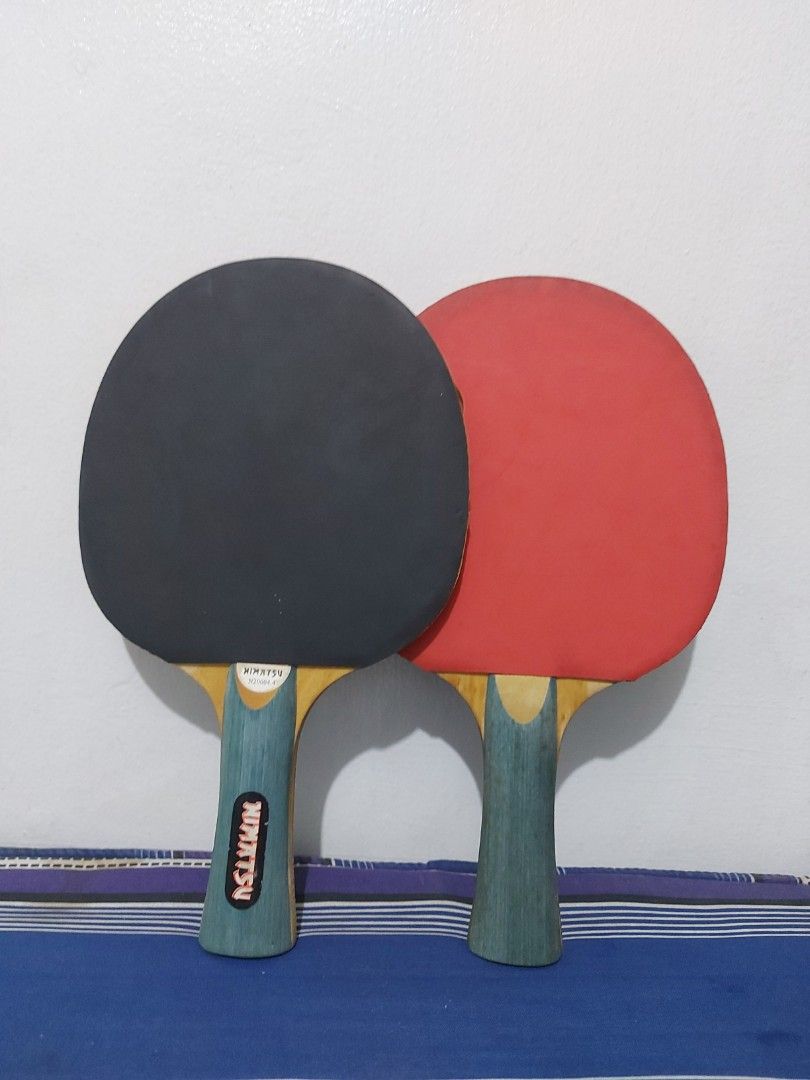 [Sports] Used Pair of Nimatsu Table Tennis Paddles, Sports Equipment ...