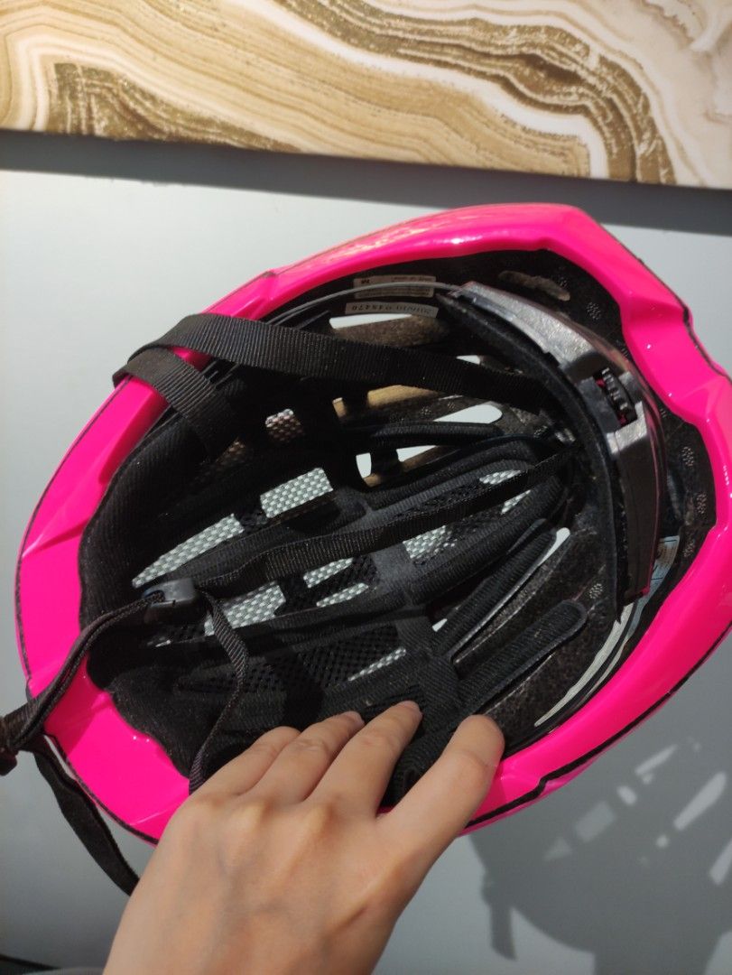 Spyder Pink Bike Helmet, Sports Equipment, Bicycles & Parts, Bicycles ...