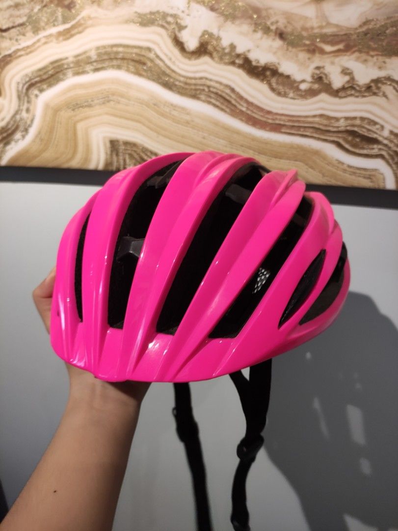 Spyder Pink Bike Helmet, Sports Equipment, Bicycles & Parts, Bicycles ...