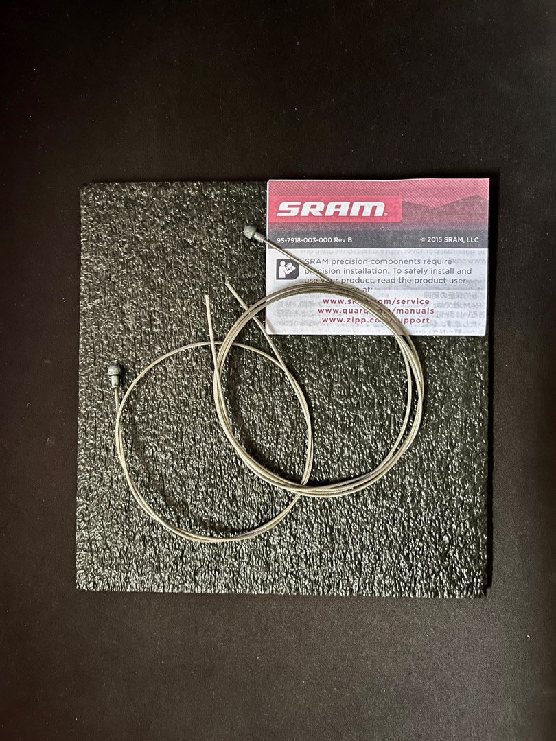 SRAM shift brake cables (set), Sports Equipment, Bicycles & Parts ...
