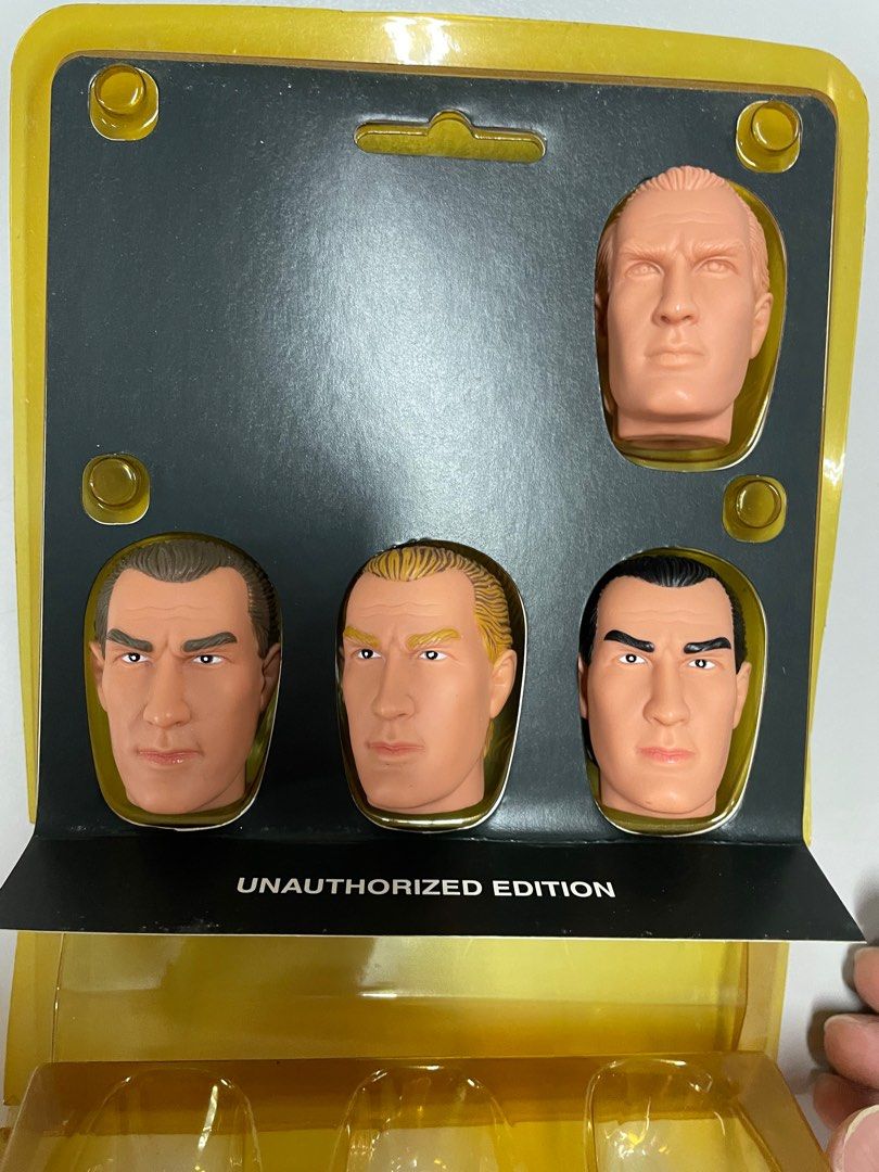 Steven seagal custom head swap for 12 inches figure body, early 2000 ...