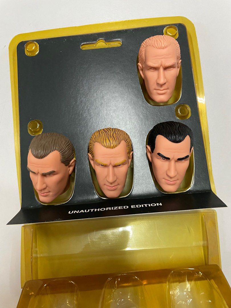 Steven seagal custom head swap for 12 inches figure body, early 2000 ...