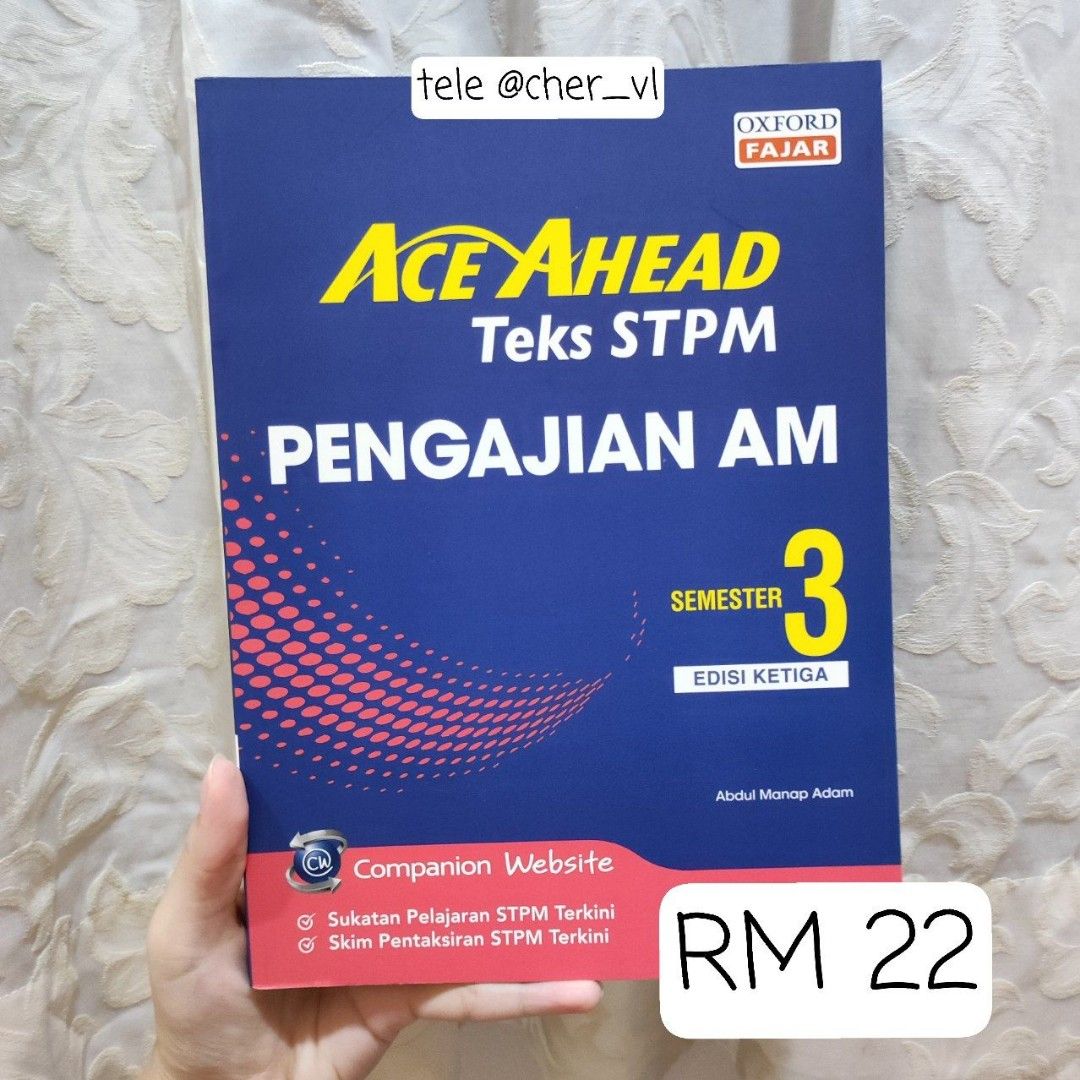 STPM PENGAJIAN AM SEM 3 [ACE AHEAD], Hobbies & Toys, Books & Magazines ...