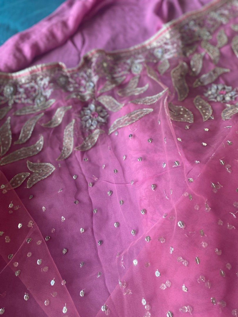 Stunning festive saree with full hand work, Women's Fashion, Dresses ...