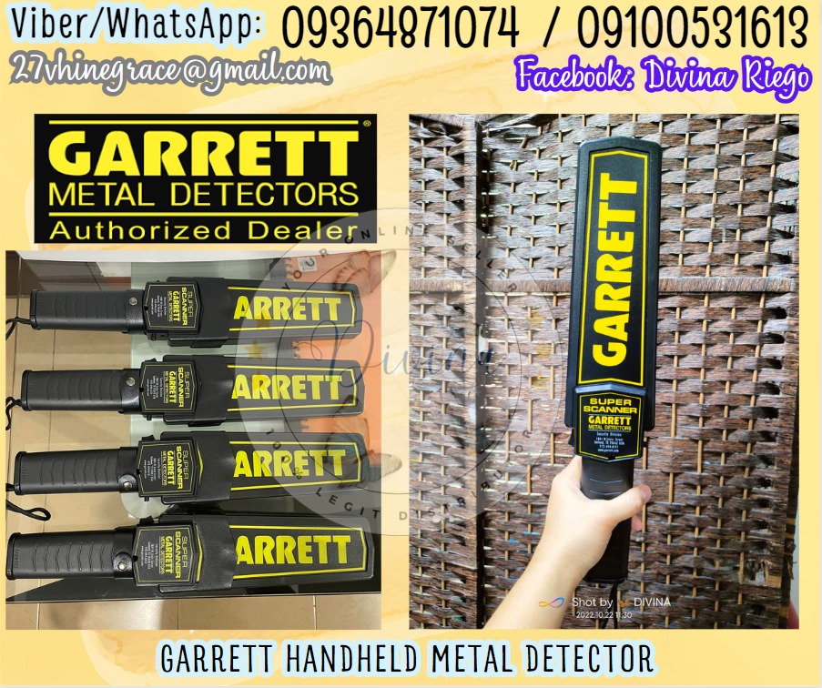 Super Scanner Garrett Handheld Metal Detector, Furniture & Home Living ...