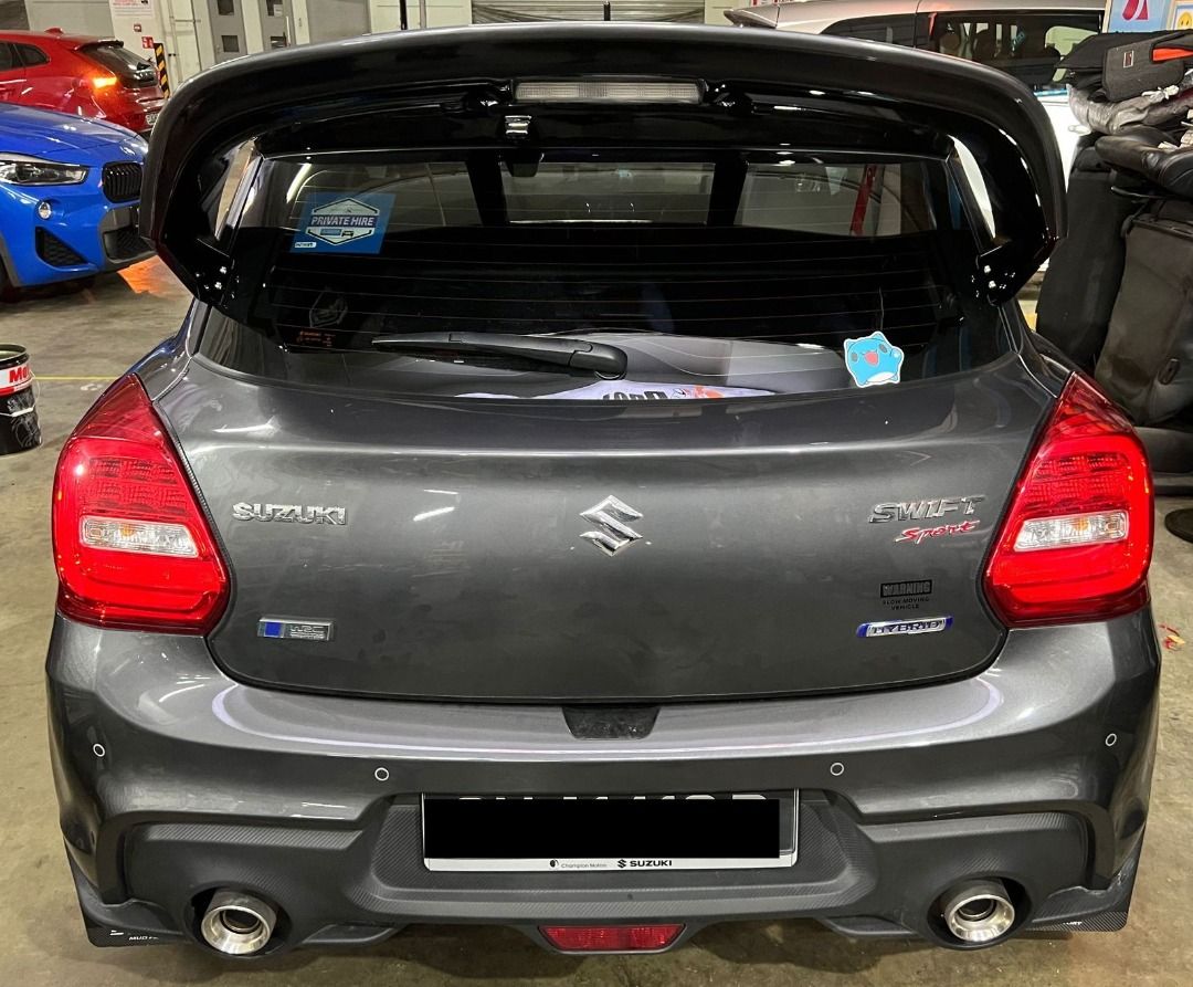 Suzuki swift Sport zc33s k14c , zcc3s K14D SWK limited editions spoiler !, Car Accessories ...