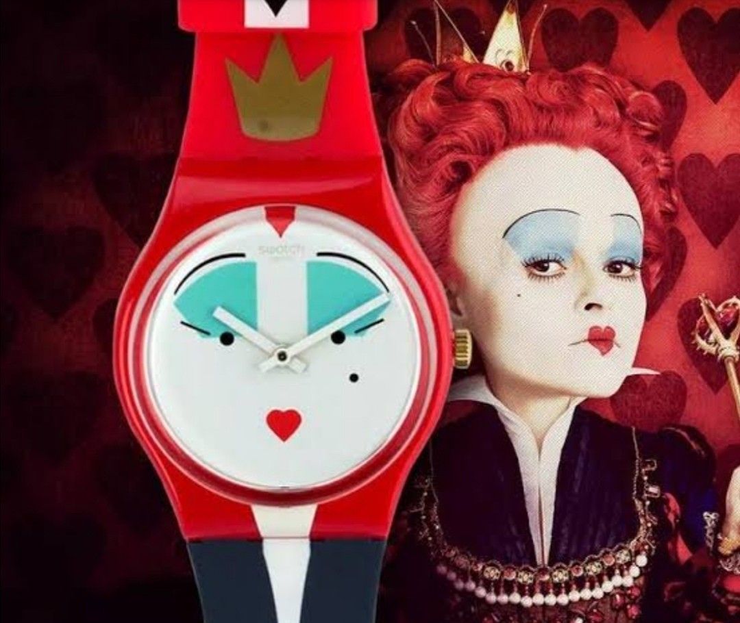 Swatch Queen of Hearts, Women's Fashion, Watches & Accessories, Watches ...