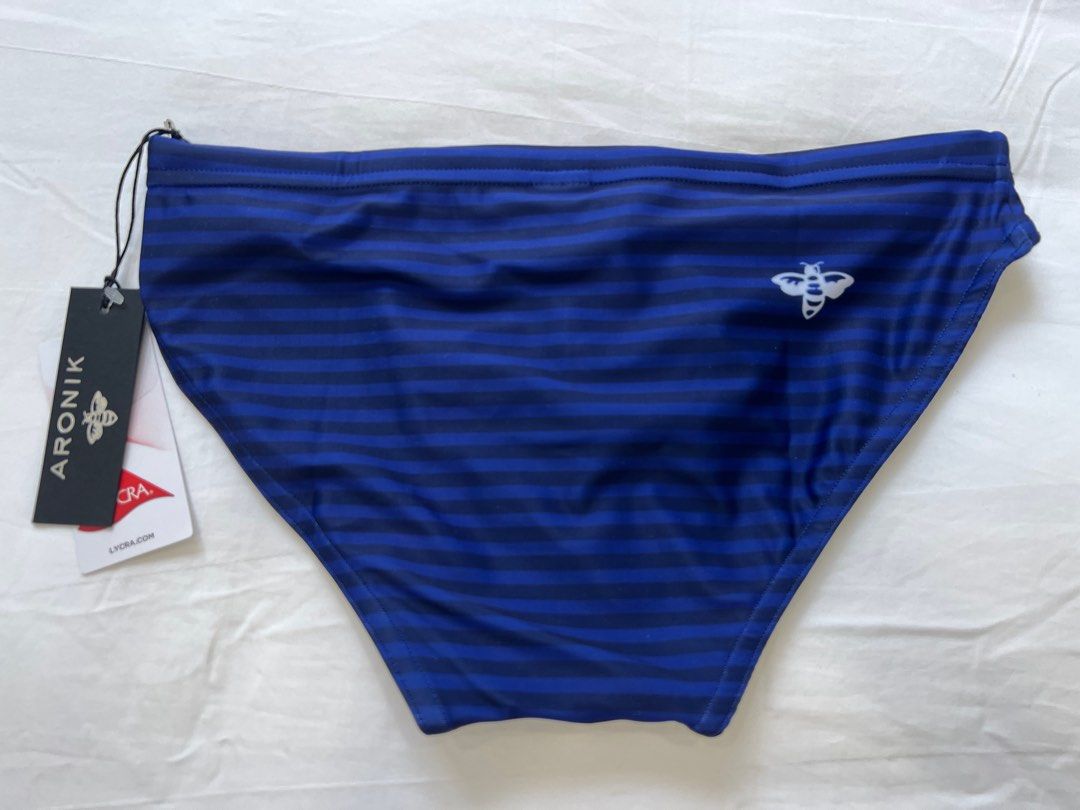 Aronik Swimming Trunks - Blue Bikini , Men's Fashion, Bottoms, Swim ...