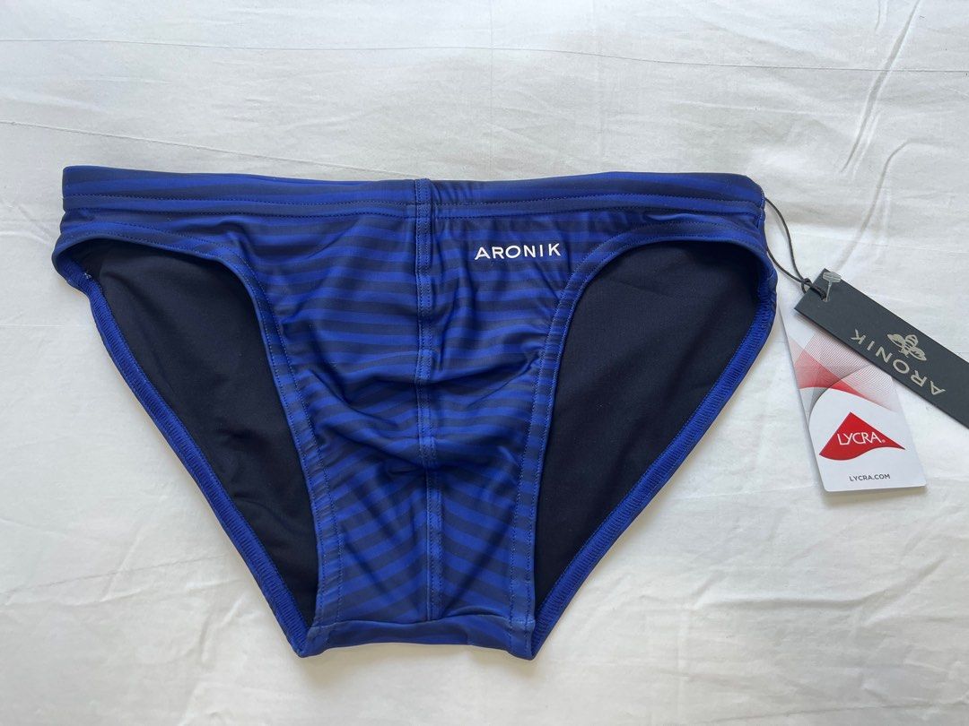 Aronik Swimming Trunks Blue Bikini Mens Fashion Bottoms Swim