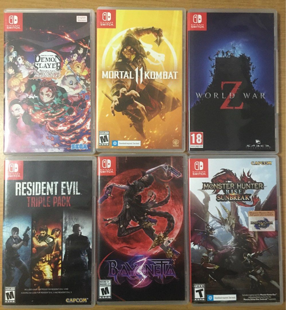 Switch demon slayer kimetsu no yaiba the hinokami chronicles/ mortal ...