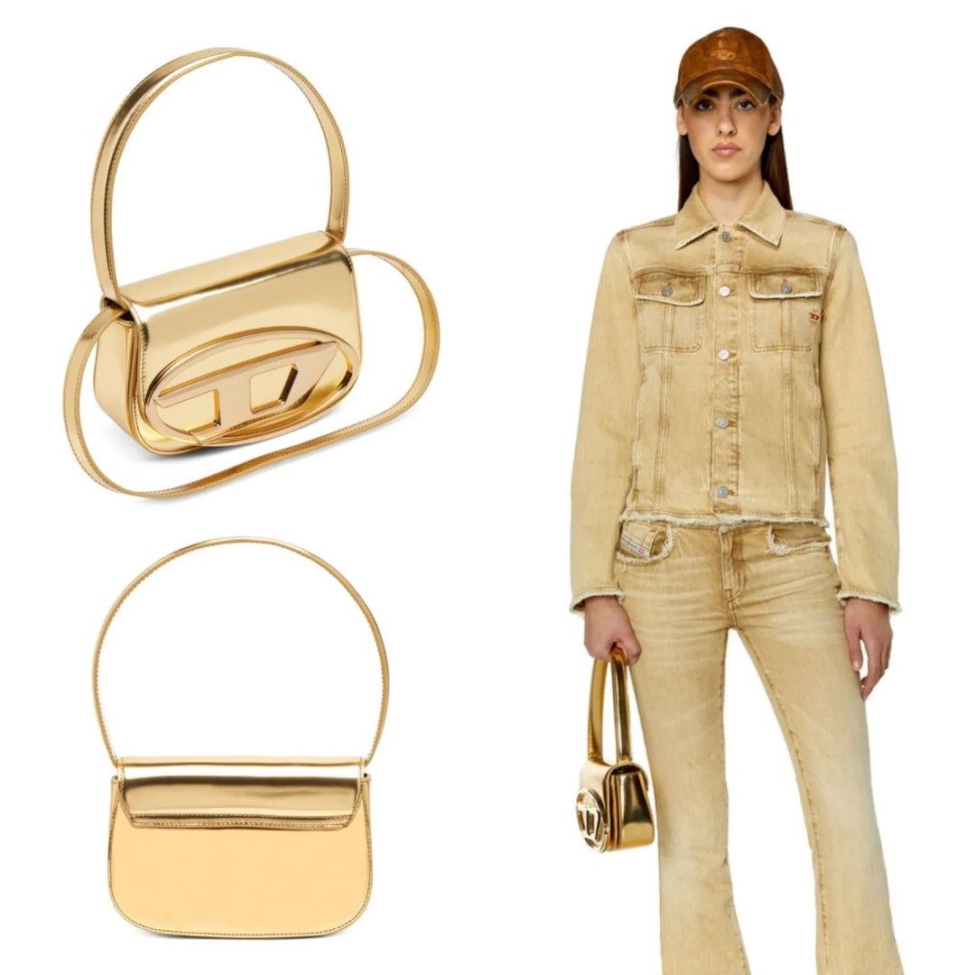 Tas DIESEL Interlocking Shoulder Bag, Barang Mewah, Tas & Dompet di ...