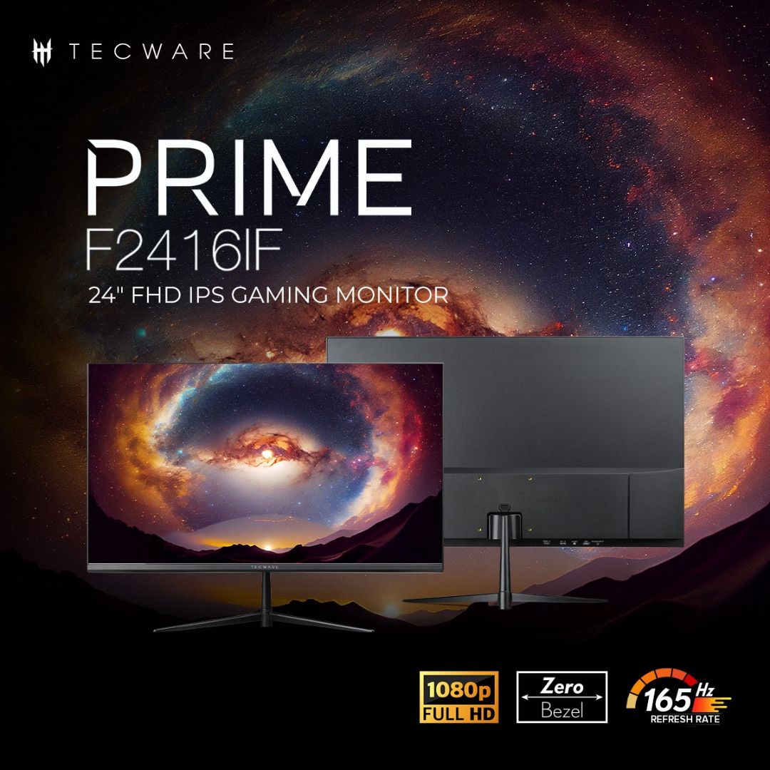 Tecware Prime F2416IF 24"|F2716IF 1080P|F2716IQ 2K 27″ IPS LED Gaming ...