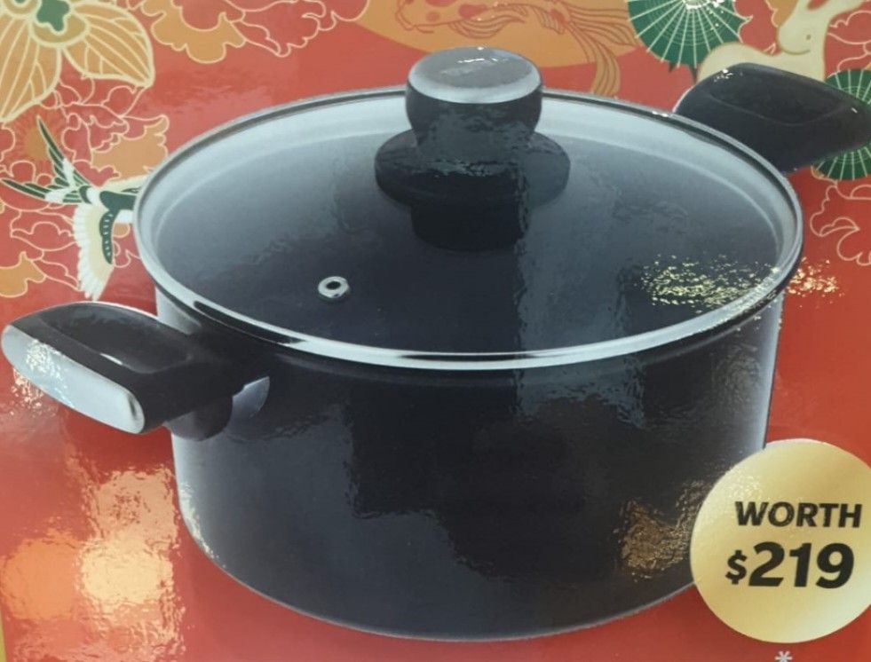 Tefal Non Stick Cooking Pot, Furniture & Home Living, Kitchenware ...