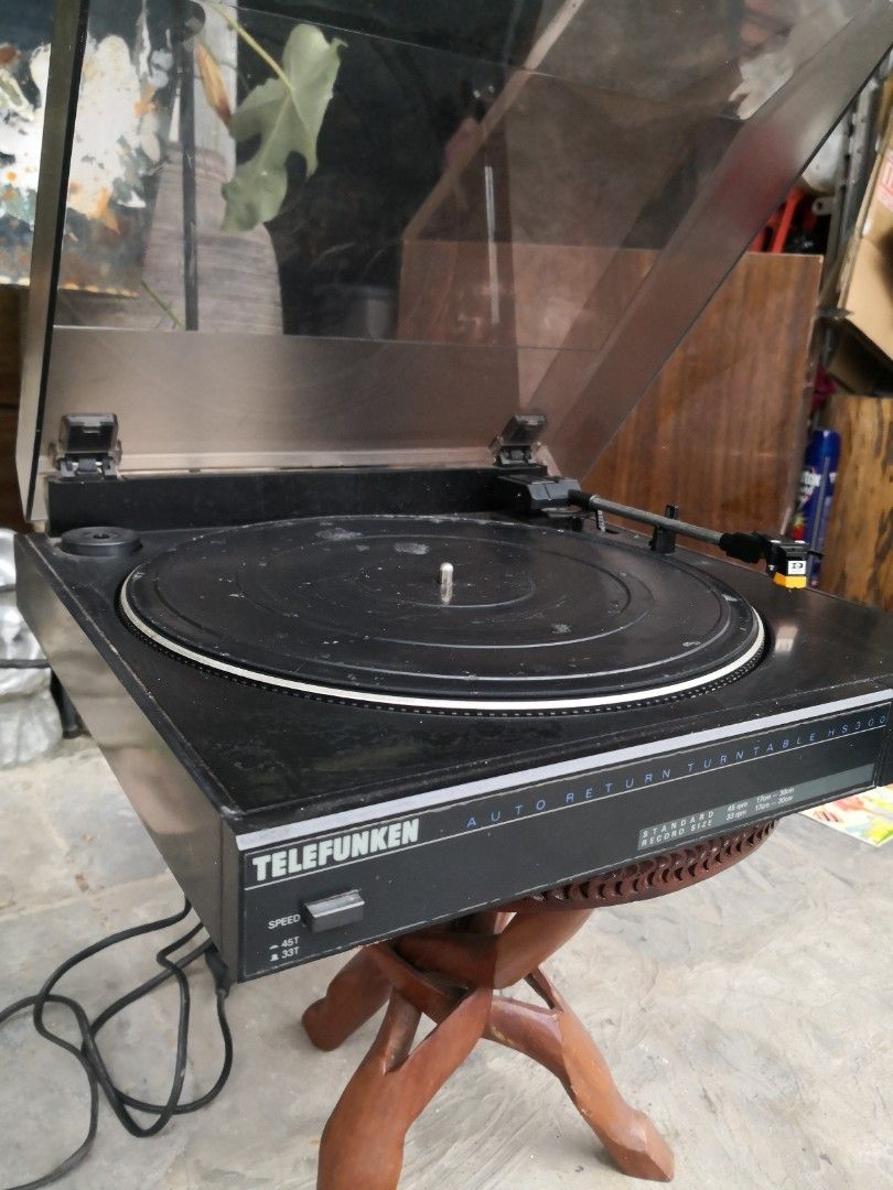 Telefunken Turn Table Records Player, Hobbies & Toys, Collectibles ...