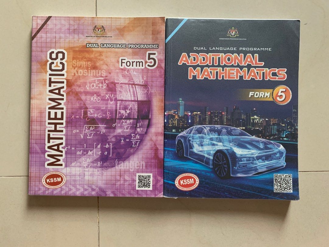 SPM FORM 5 TEXTBOOKS (PLEASE READ DESCRIPTION), Hobbies & Toys, Books ...