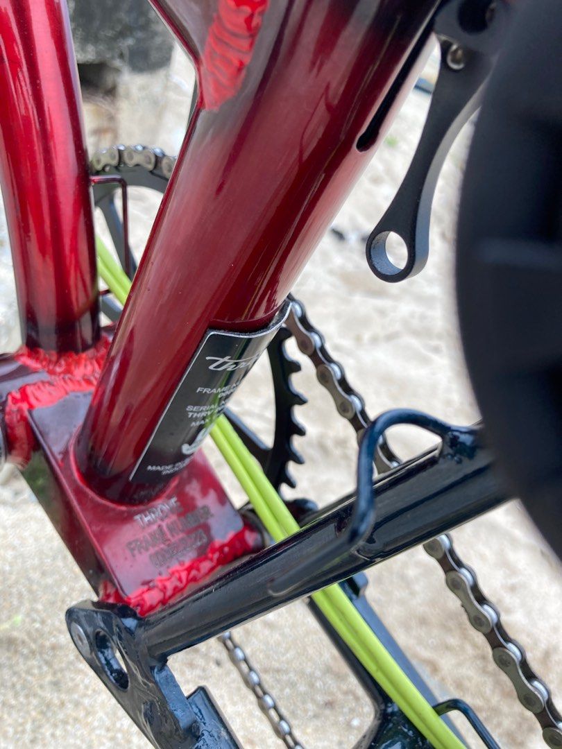 THROVE 16" 349 LIKE BROMP TRIFOLD 15 SPEED(CUSTOM BIKE), Sports ...