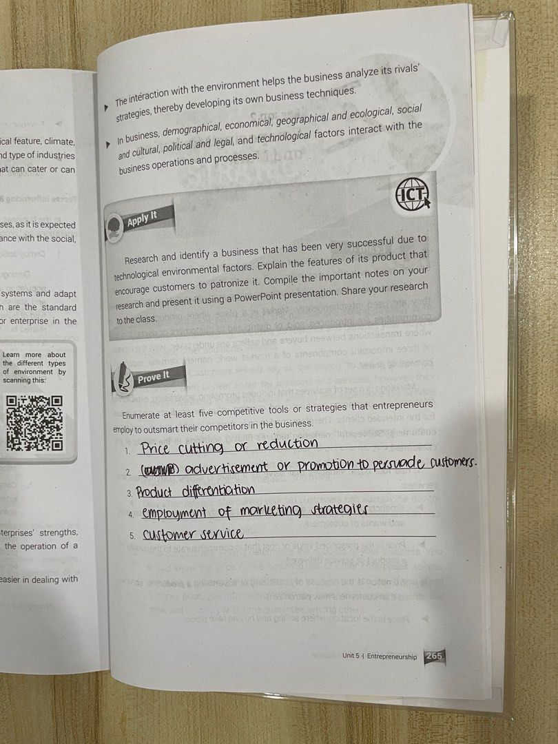 Technology and Livelihood Education | Bernardino, Fulgencio, Lee ...