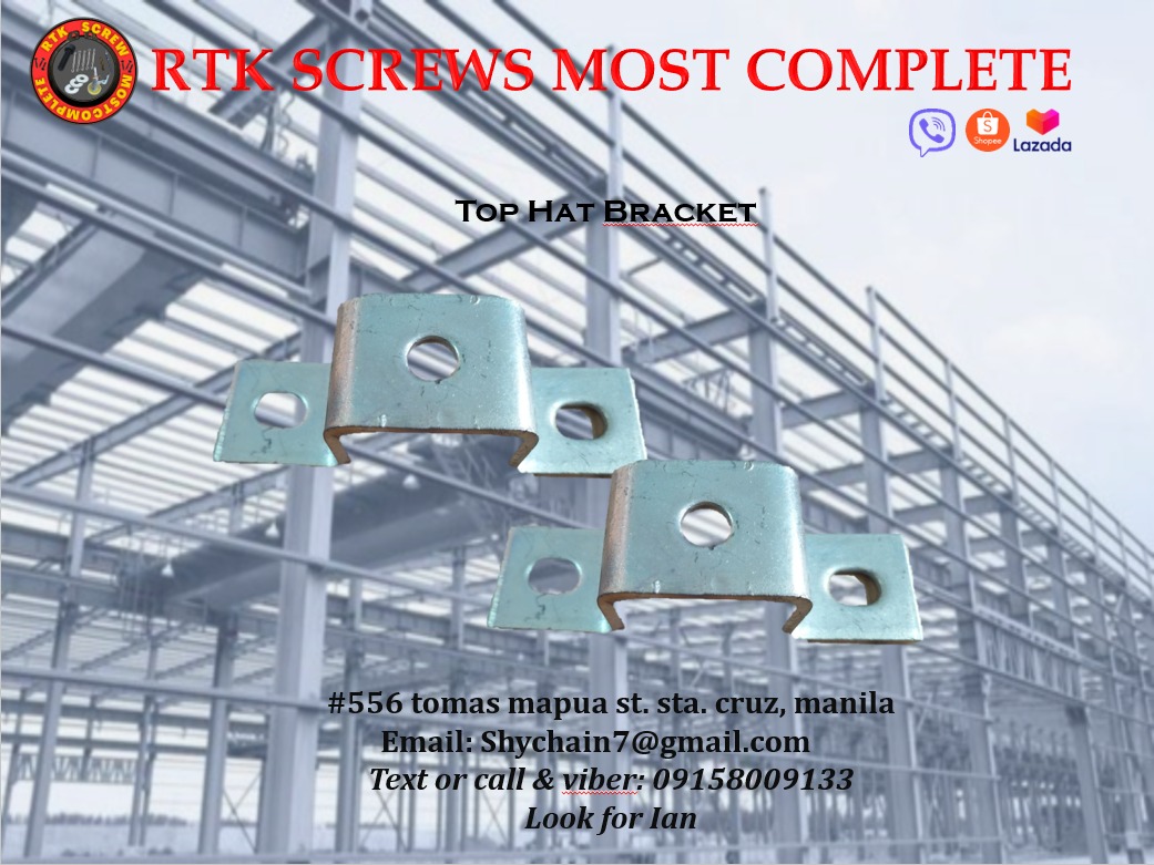 Top Hat Bracket 41*41, Commercial & Industrial, Construction & Building ...