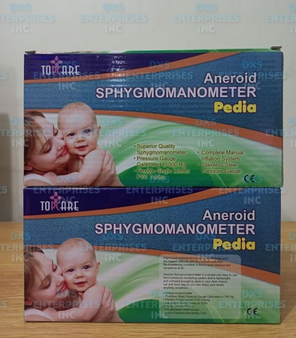 TOPCARE BP APPARATUS SET PEDIA, Health & Nutrition, Medical Supplies ...