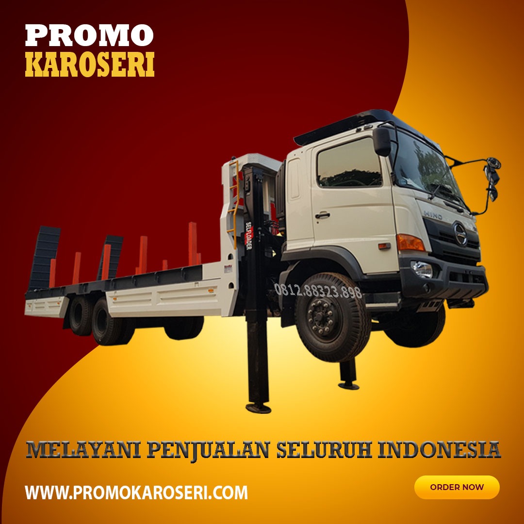 TRUCK ANGKUTAN ALAT BERAT - SELF LOADER, Aksesoris Mobil di Carousell