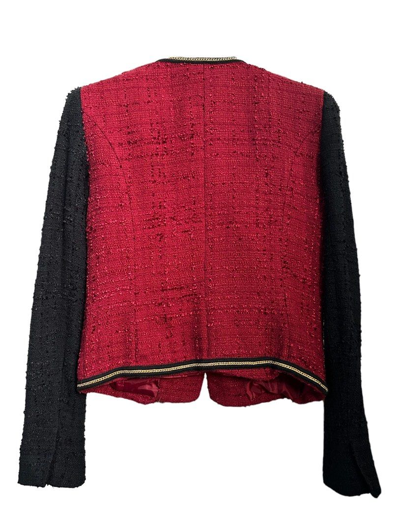 Tweed Blazer Womens Fashion Coats Jackets And Outerwear On Carousell