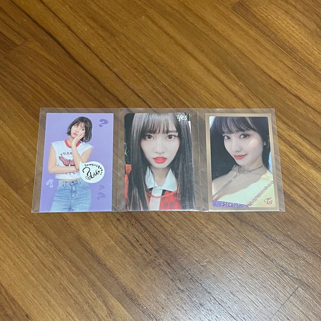 TWICE MOMO PHOTOCARDS, Hobbies & Toys, Memorabilia & Collectibles, K ...