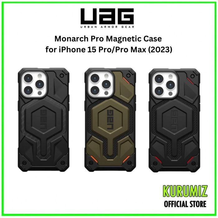 UAG Monarch Pro Magnetic Case for iPhone 15 Pro/ Pro Max (2023), Mobile Phones & Gadgets, Mobile ...